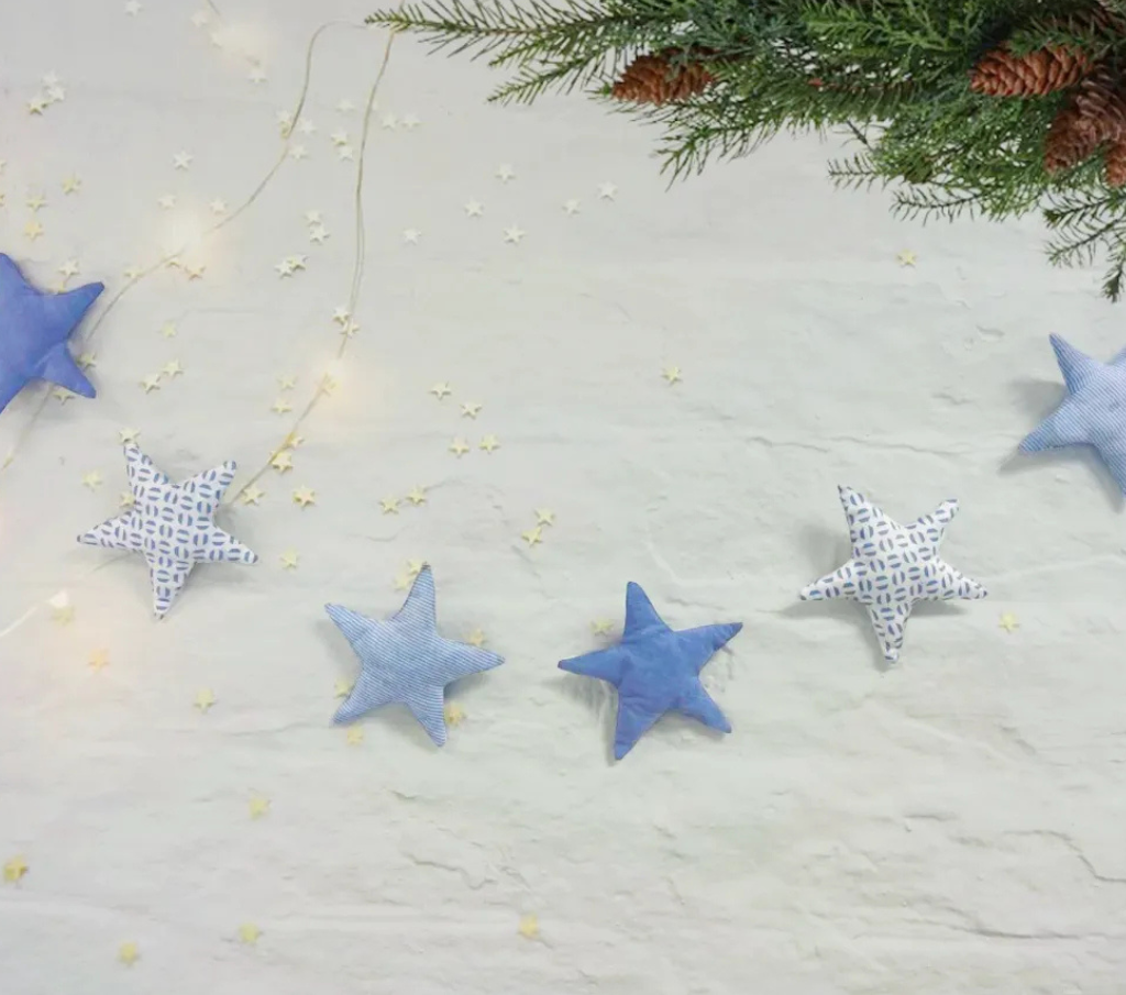 Padded Star Bunting Workshop – Sew Different - Dean Clough