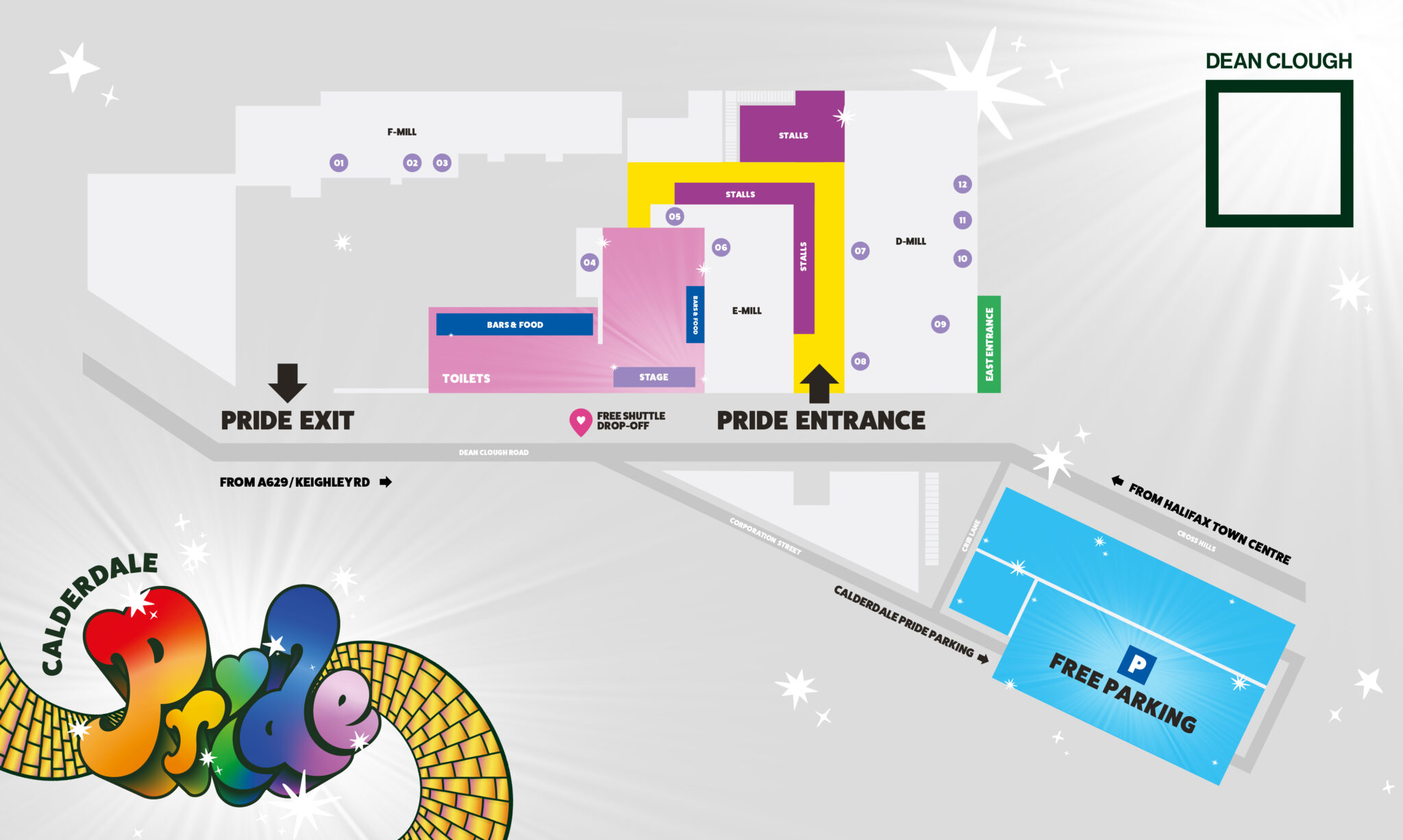 Calderdale Pride - Dean Clough